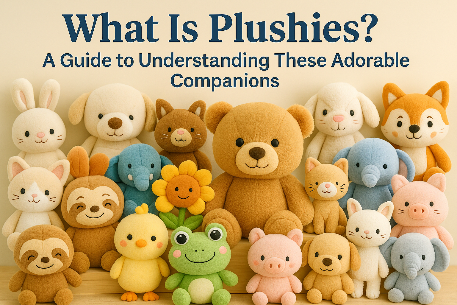 What Is Plushies? - Hongwen